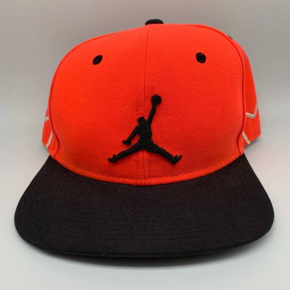 Jordan | Accessories | Air Jordan Red Black Jumpman Hat Snapback Cap Men Used | Poshmark